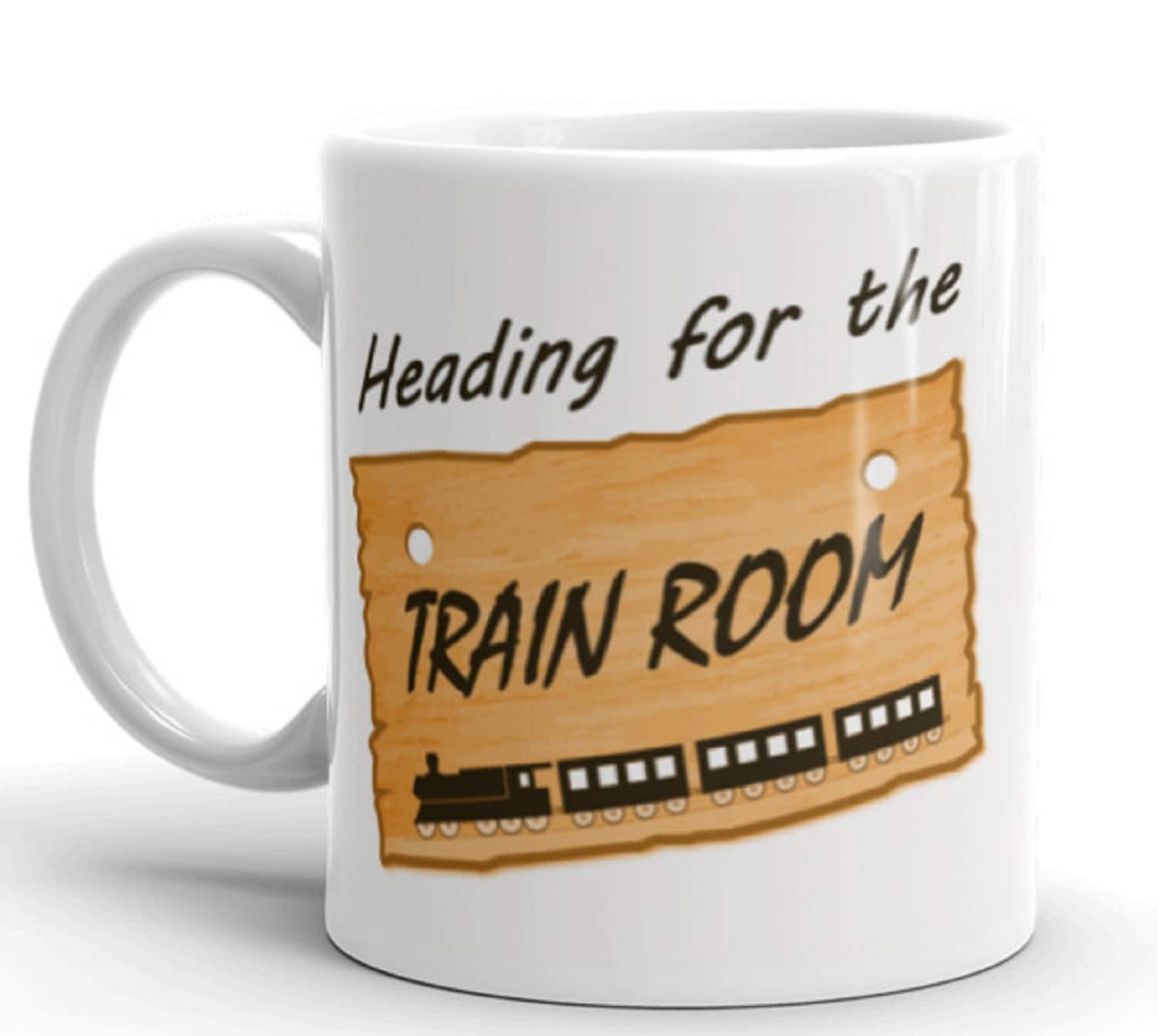 Train Mug. Heading for the Train Room Funny Train Mug Great - Etsy Sweden