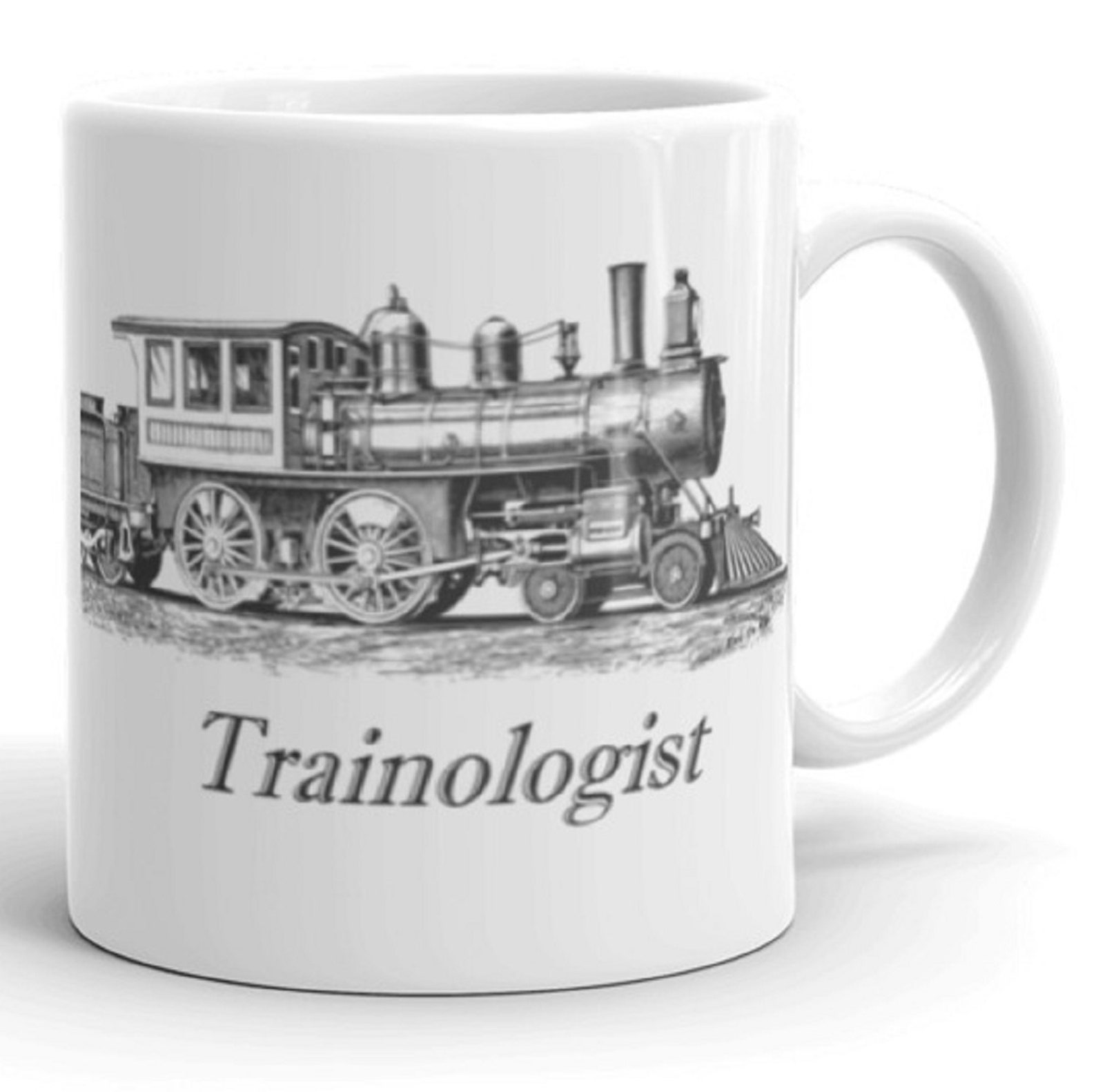 Train Mug, Train Gift, Steam Train Mug, Railway Mug, Railroad Mug ...