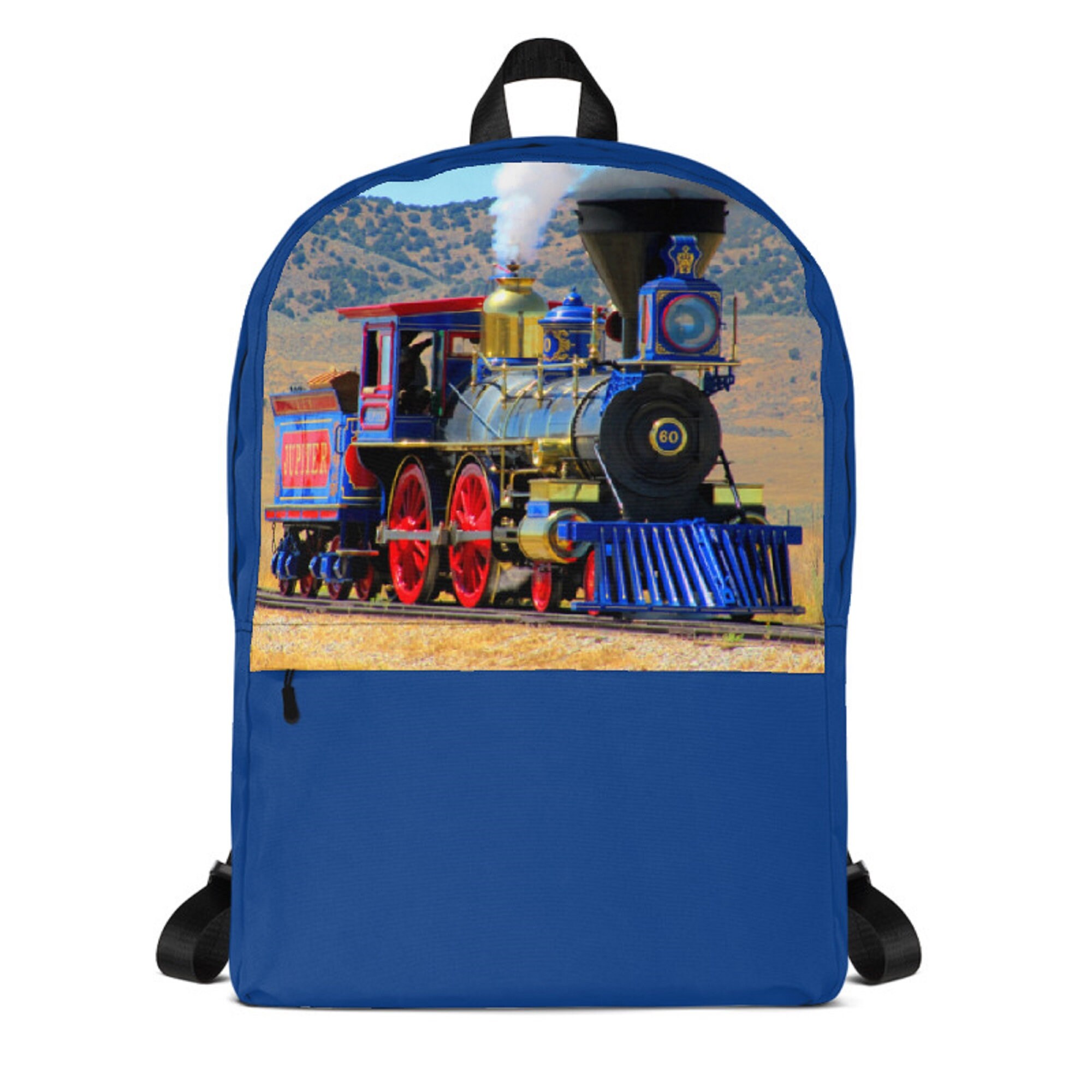 Train School Bag, Train Back Pack. Steam Train School Bag, Personalised ...
