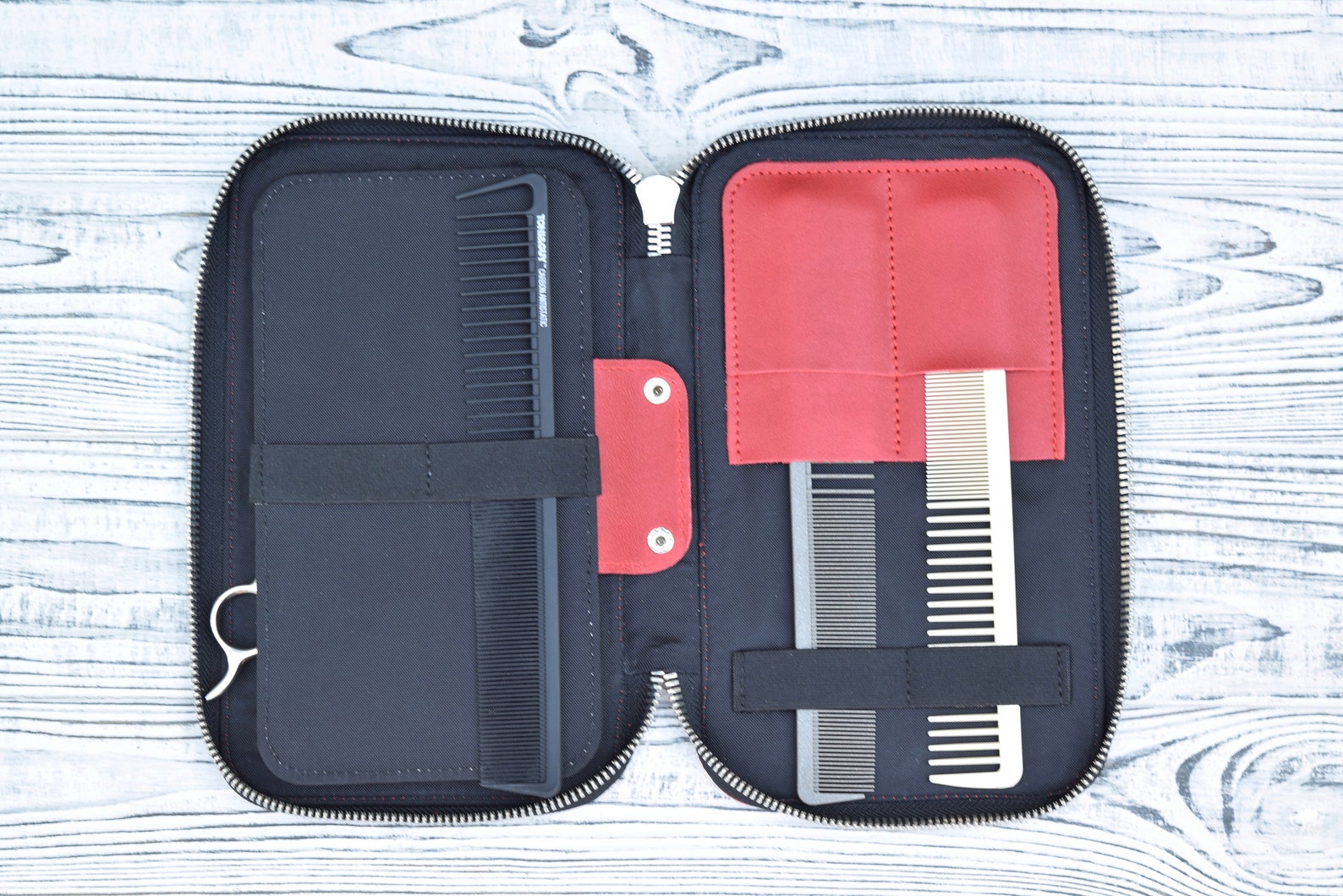 Hairdresser Leather Scissors Case Leather Tool Case for - Etsy