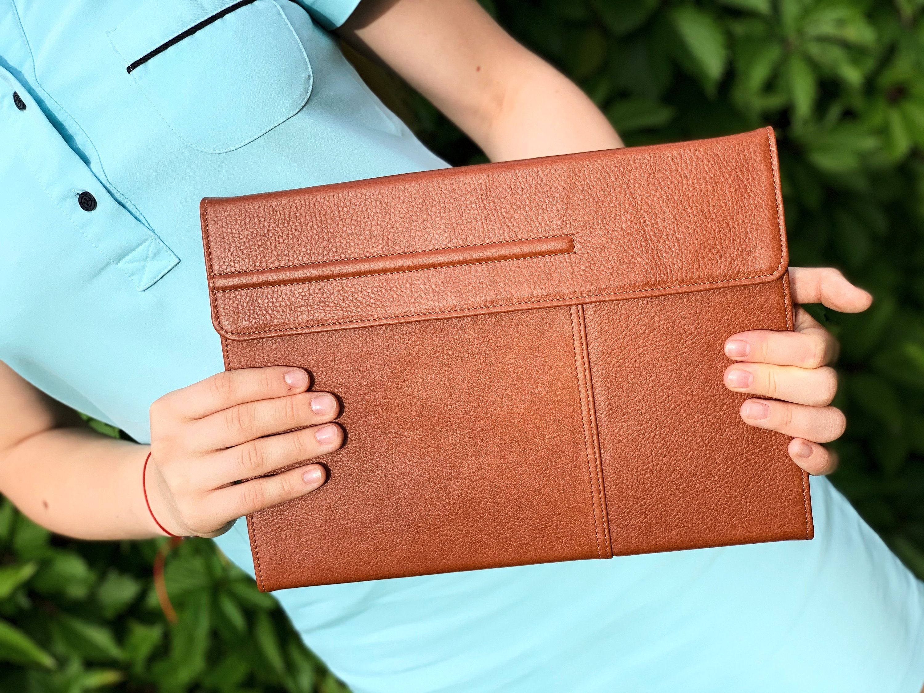 Personalized Leather MacBook Pro 13 15 2020 case | Etsy