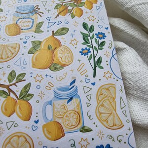 Sticker Sheet - Lemon Love | Journal Stickers, Calendar, Planner ...