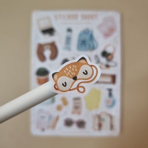 Sticker Sheet - Travel Essentials | Journal Stickers, Calendar, Planner ...