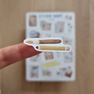Sticker Sheet - Penpal | Journal Stickers, Calendar, Planner Stickers ...