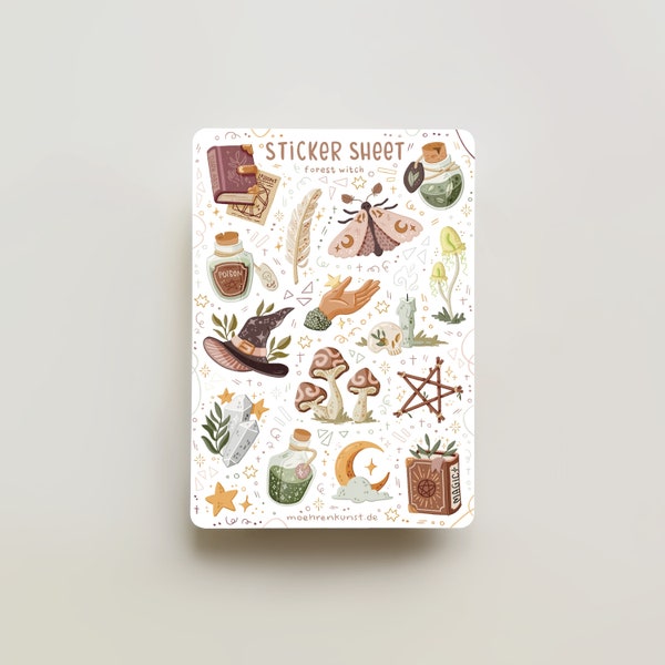 Witch Stickers - Etsy