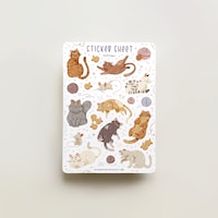 Cats in Boxes Sticker Set - Etsy