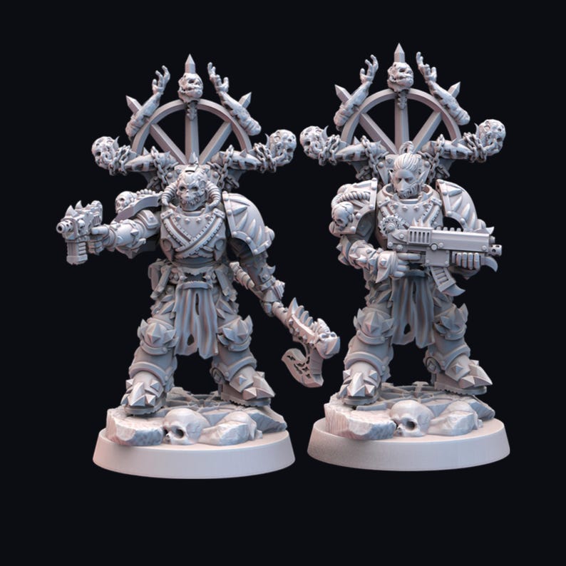 Warhammer Miniatures STL Desert Scavengers Vol I Warhammer 40k Proxies ...
