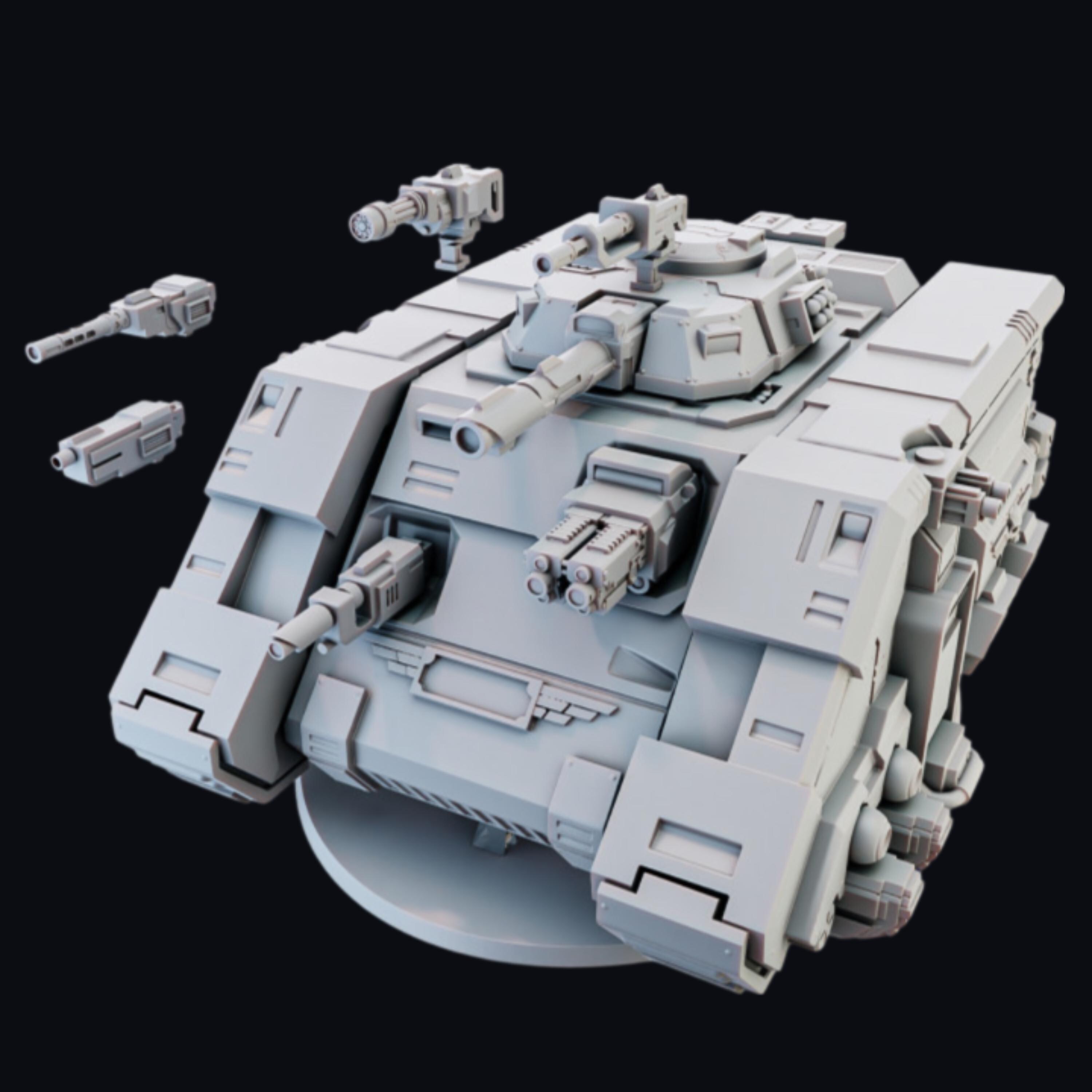 Sci-fi Miniatures STL 3D Printable Proxies Wargame 3D Print Files 3D ...
