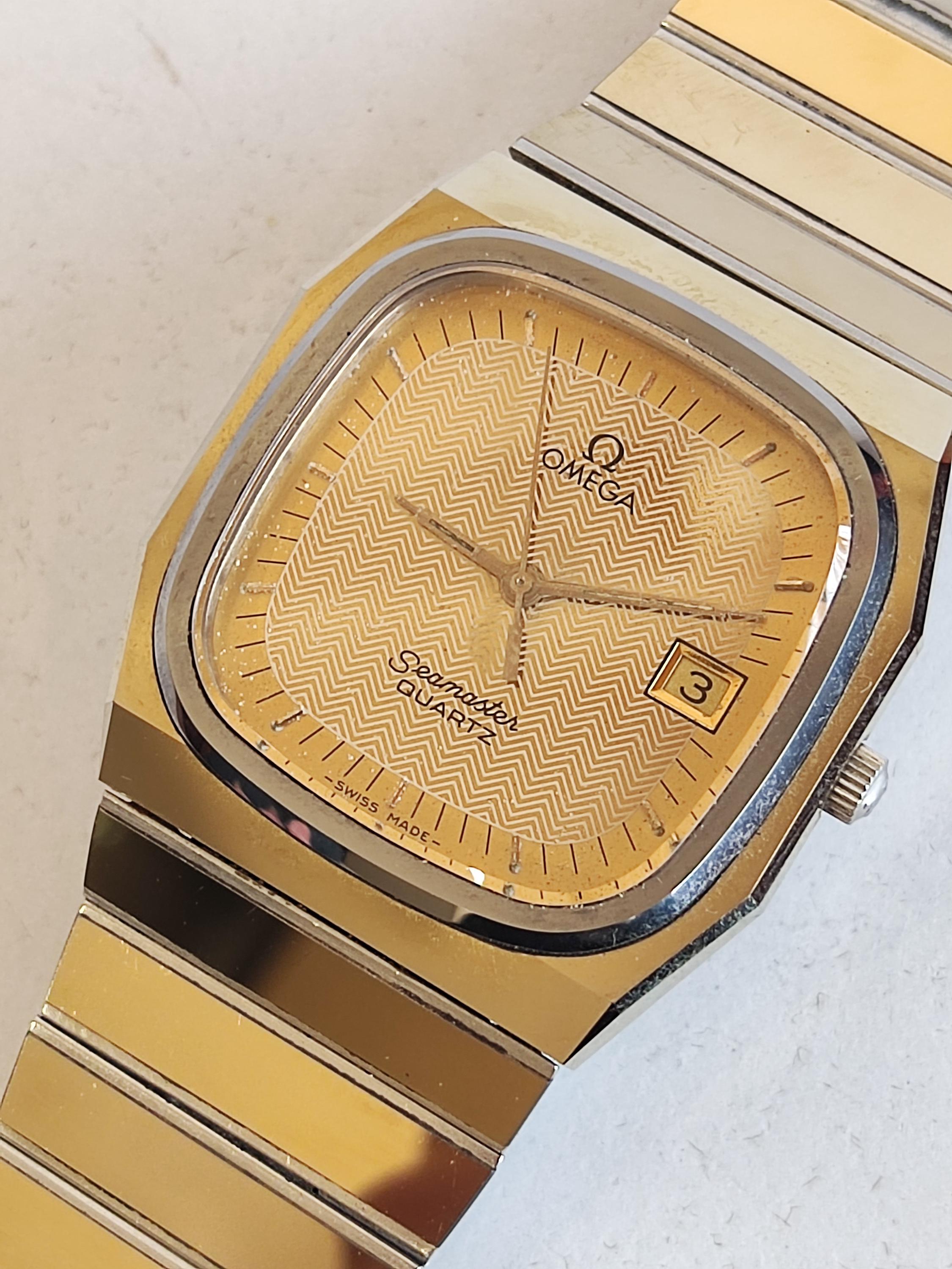 Omega Seamaster Quartz - Etsy Omega Seamaster Quartz - Etsy