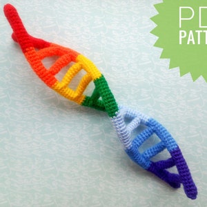 DNA Crochet Pattern DNA Handmade Crochet Pattern DNA Toy Handmade ...