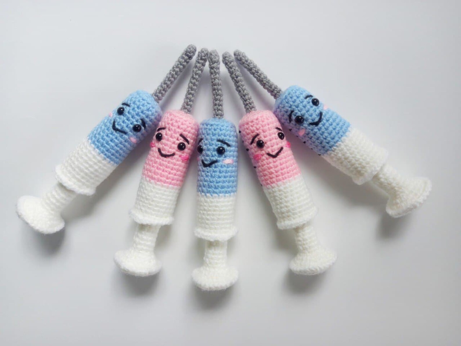 Crochet Vaccine Toy Crochet Vaccine Plushy Vaccine Plush - Etsy