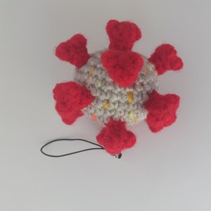 Crochet Microbe Pattern PDF Pattern Toy Bacteria Сrochet Pattern Virus ...