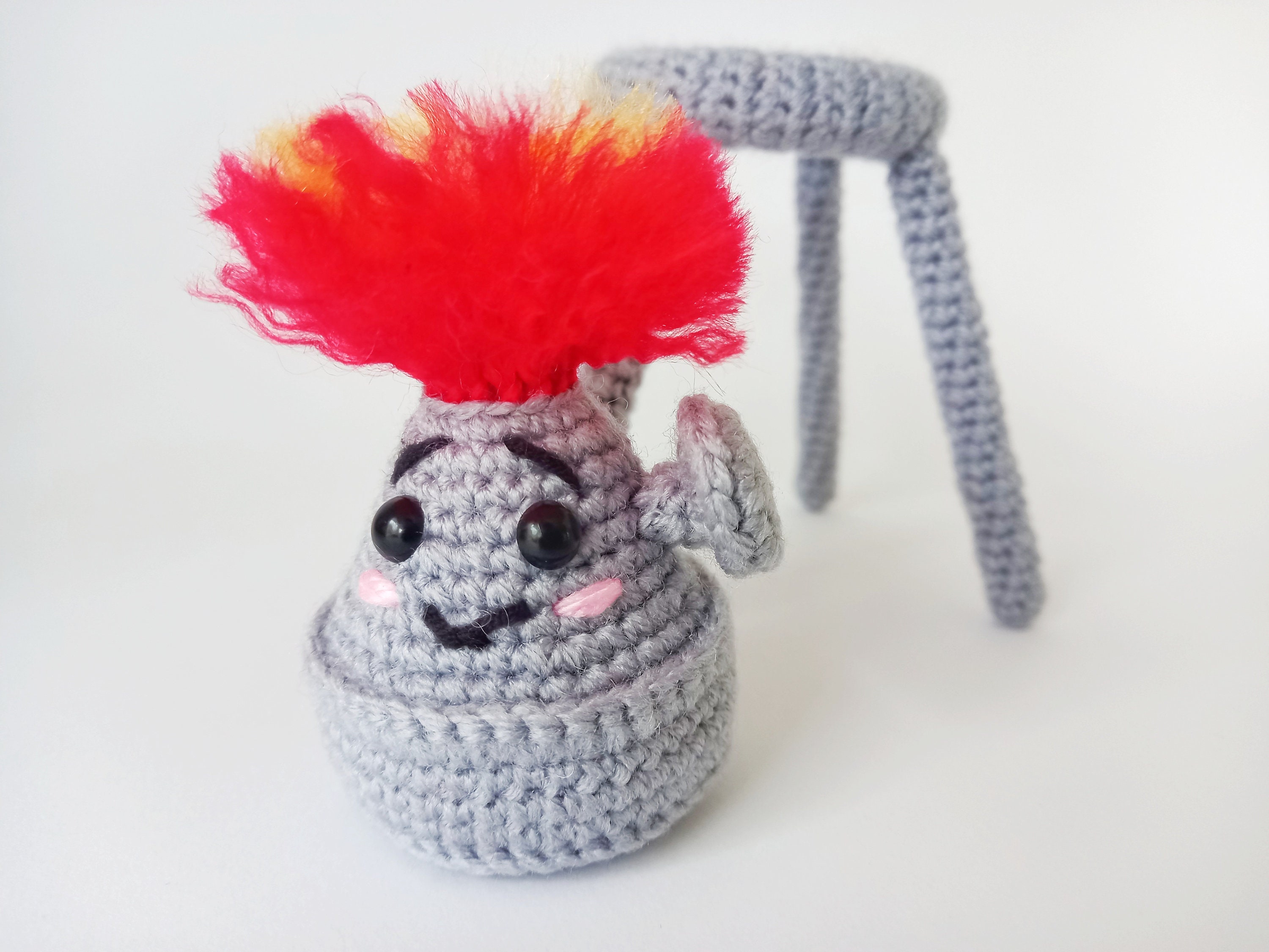 Crocheted Medical Laboratory Bunsen Burner Crochet Chemistry - Etsy