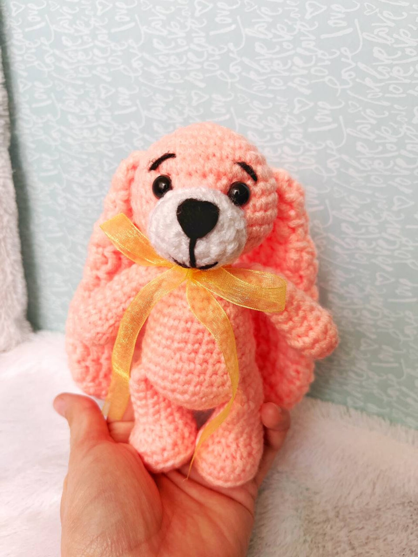 Crochet Bunny Pattern Pdf Pattern Bunny Crochet Bunny Toy Bunny Crochet