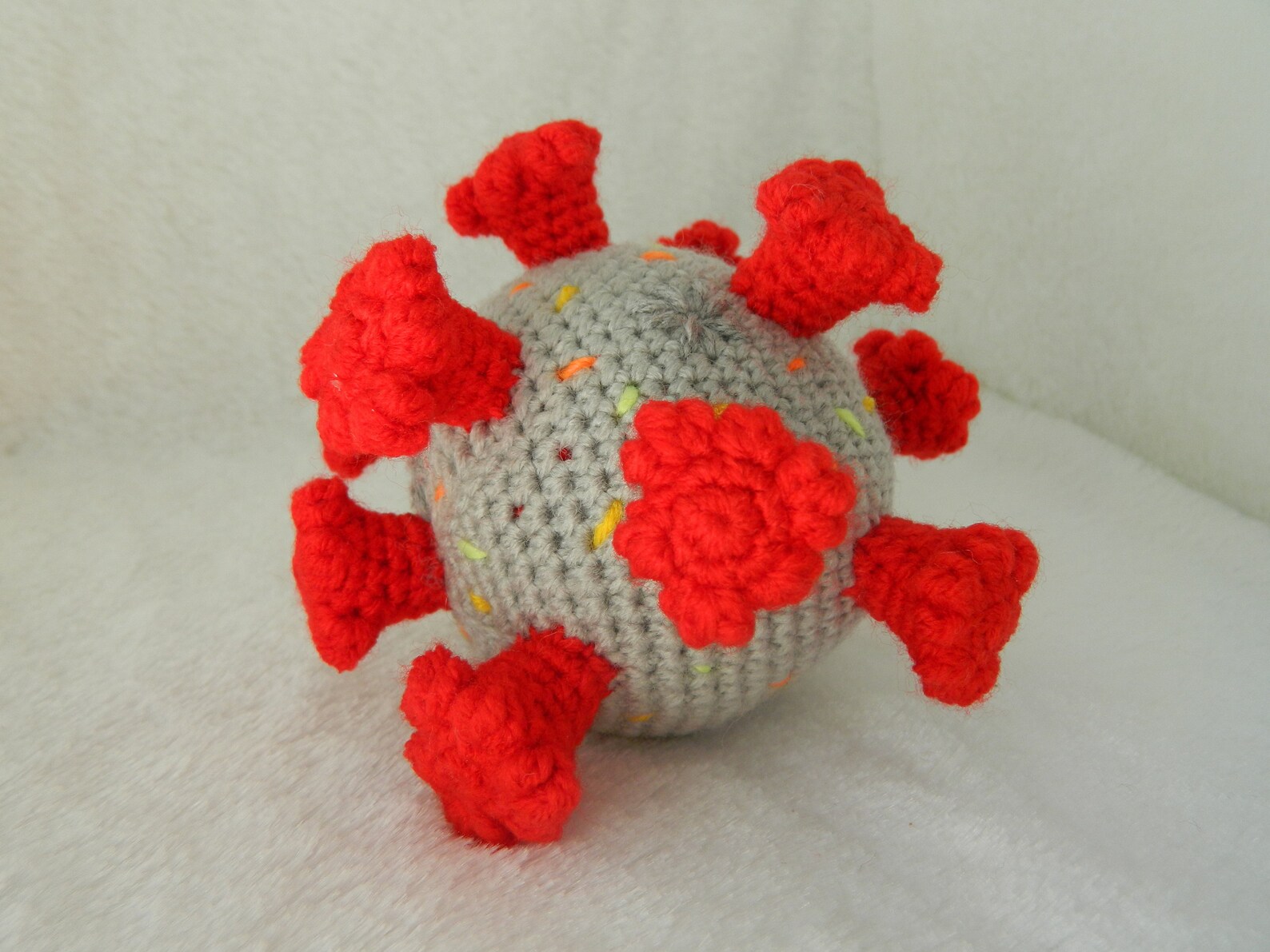 Crochet Microbe Pattern PDF Pattern Toy Bacteria Сrochet | Etsy