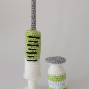 Crochet Vaccine pattern Crocheted vaccine plushy Pattern | Etsy