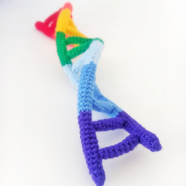 DNA Crochet DNA Handmade Crochet Crochet DNA Toy Handmade - Etsy