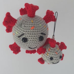 Crochet Microbe Toy Microbe Crochet Bacteria Сrochet Virus - Etsy