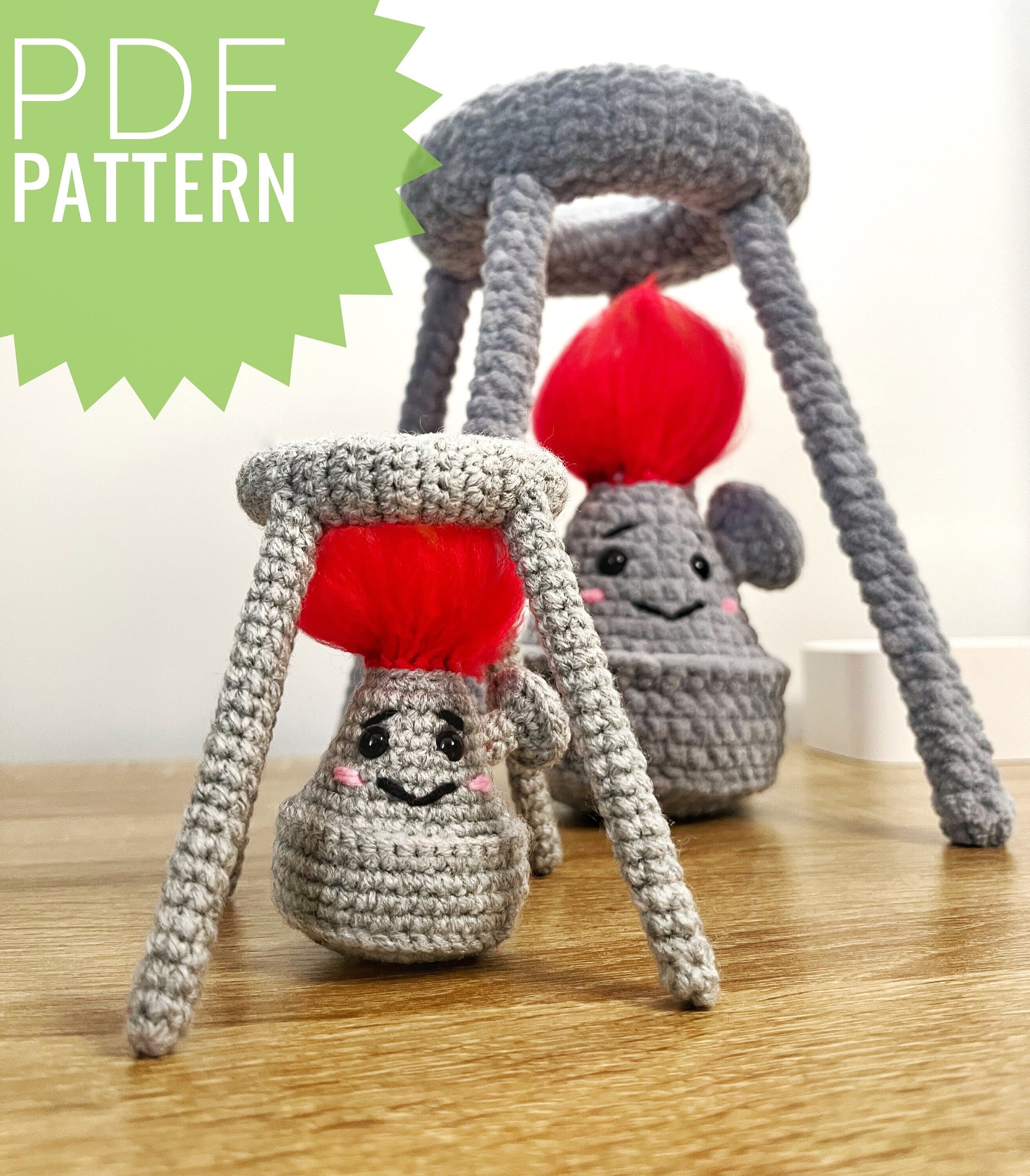 Bunsen Burner Crochet. Chemistry Set Crochet. Crochet Pattern. Science ...