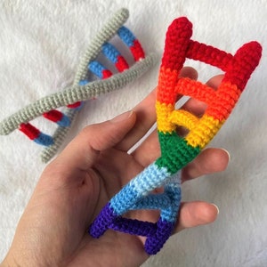 DNA Crochet Pattern DNA Handmade Crochet Pattern DNA Toy Handmade ...