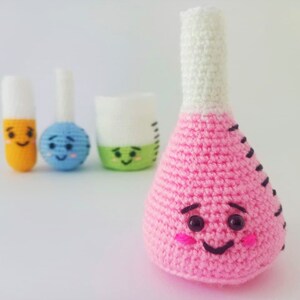Chemistry Set Crochet. Crochet Pattern. Gift Plush Toys. Science ...