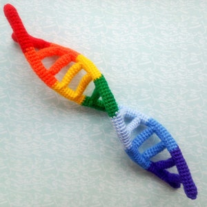 DNA Crochet DNA Handmade Crochet Crochet DNA Toy Handmade Crochet Gift ...