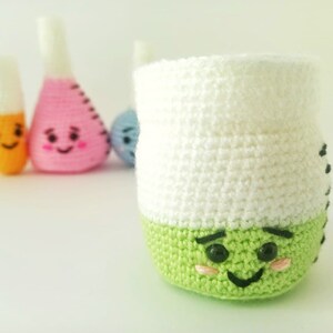 Chemistry Set Handmade Crochet. Gift Plush Toys. Science Educational ...