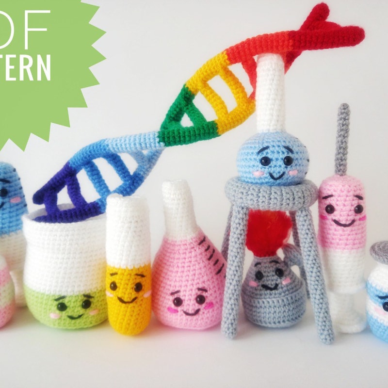 Science Crochet - Etsy UK