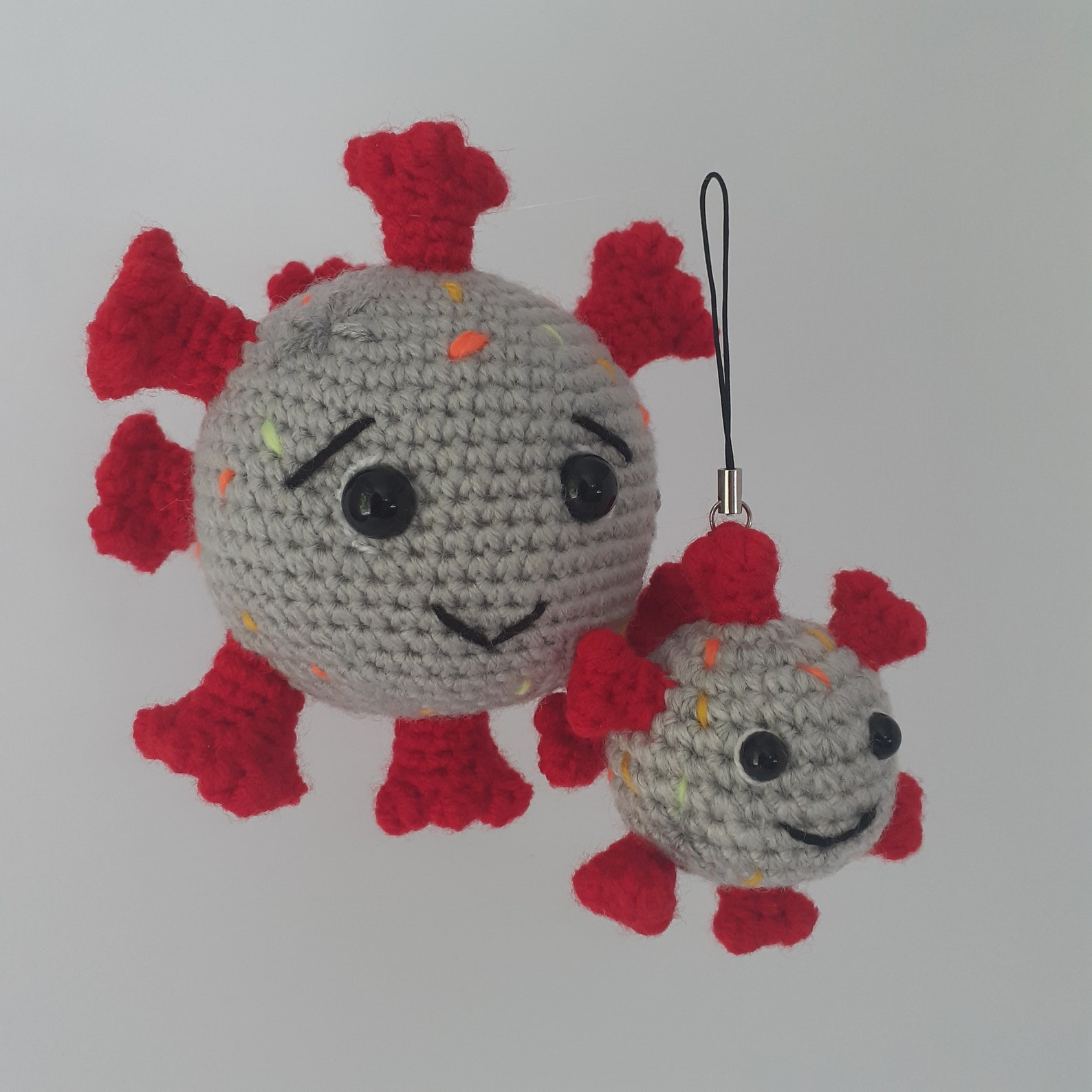 Crochet Microbe Pattern PDF Pattern Toy Bacteria Сrochet Pattern Virus ...
