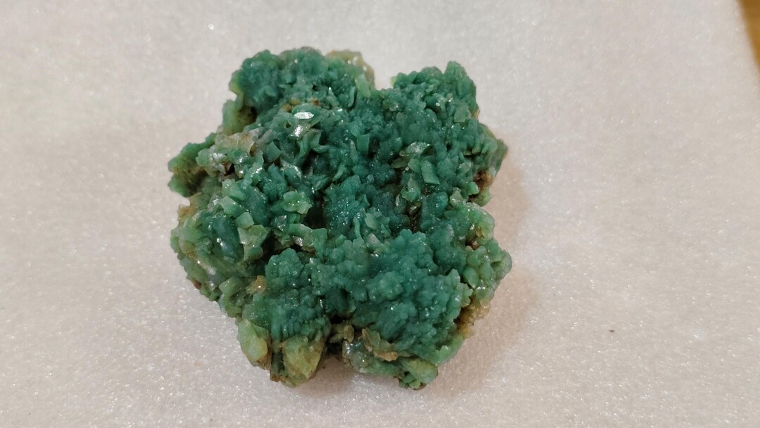 Amazing Beautiful Marshy Green Stilbite and Heulandite Minerals ...