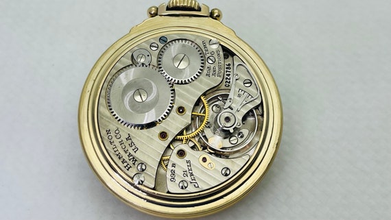 Hamilton 992B Railway Special Pocket Watch 21 Jewels … - Gem