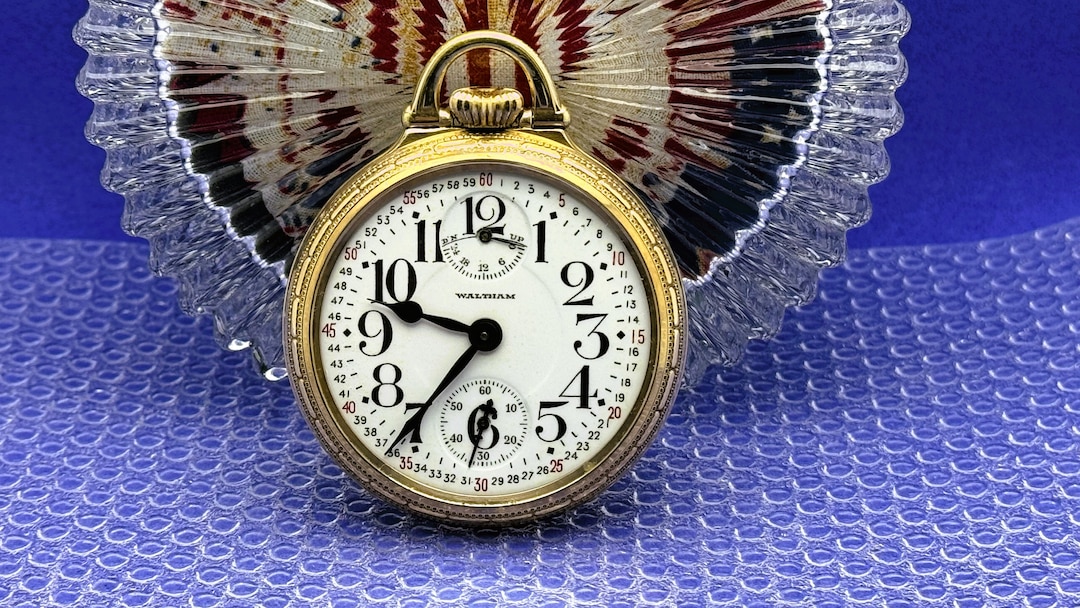 Waltham Vanguard Up/down Wind Indicator 23 Jewel 16 Size Monty Dial ...
