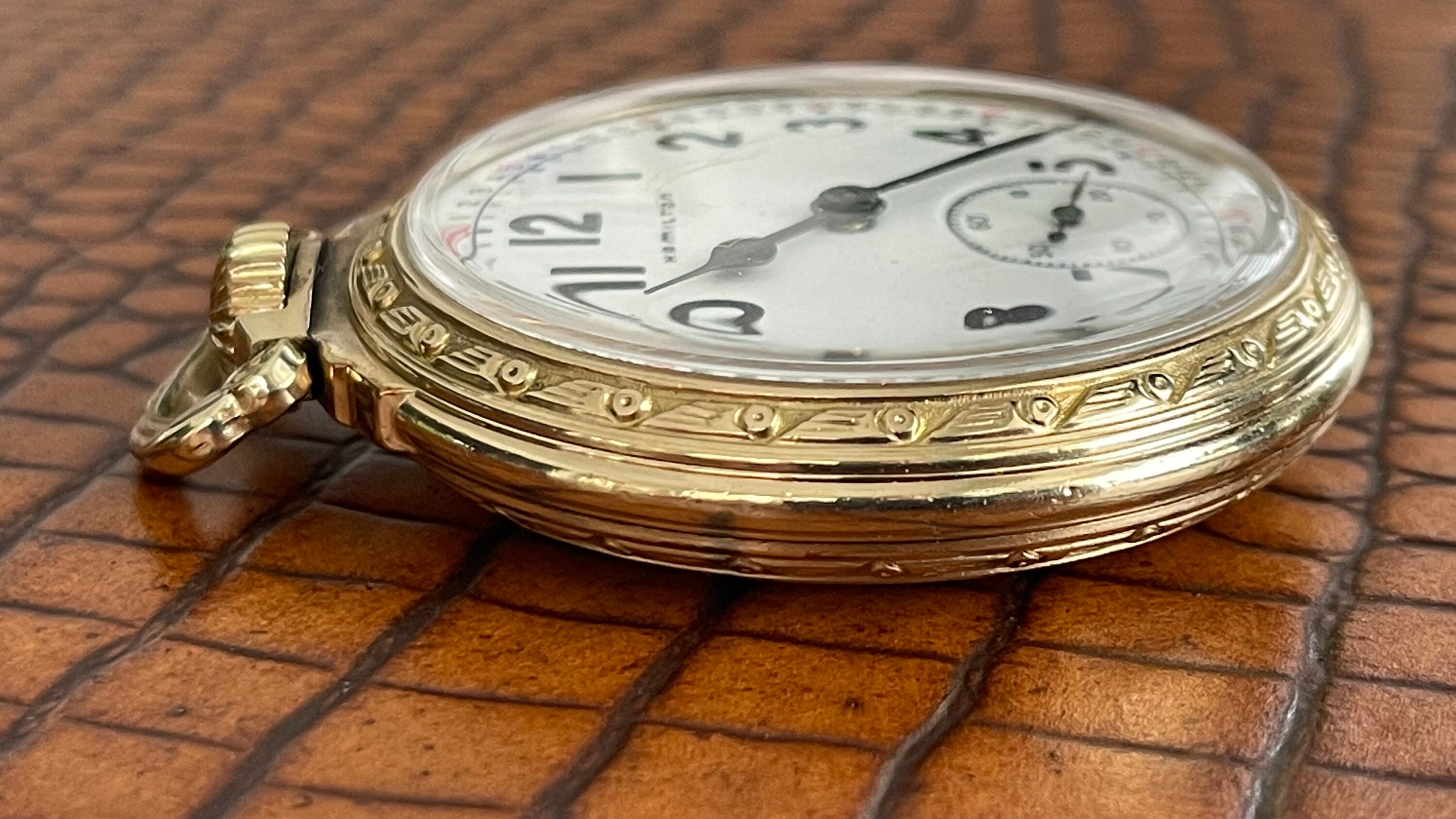 Nice 1952 Hamilton 992B RR Pocket Watch 16s 21j Monty Dial 10K - Etsy