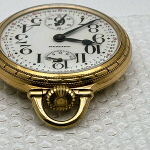 Waltham Vanguard Up/down Wind Indicator 23 Jewel 16 Size Monty Dial ...