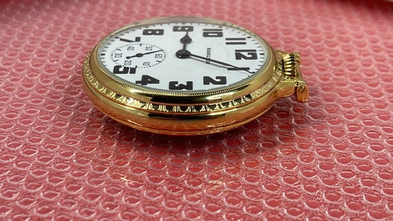 Hamilton 992B High Grade Railroad Pocket Watch 21 Jew… - Gem