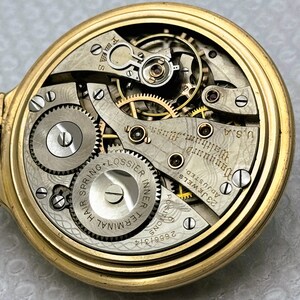 Waltham Vanguard Up/down Wind Indicator 23 Jewel 16 Size Monty Dial ...