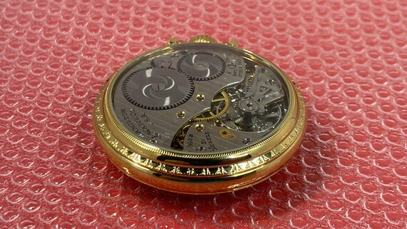 Hamilton 992B High Grade Railroad Pocket Watch 21 Jew… - Gem