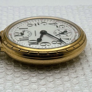 Waltham Vanguard Up/down Wind Indicator 23 Jewel 16 Size Monty Dial ...