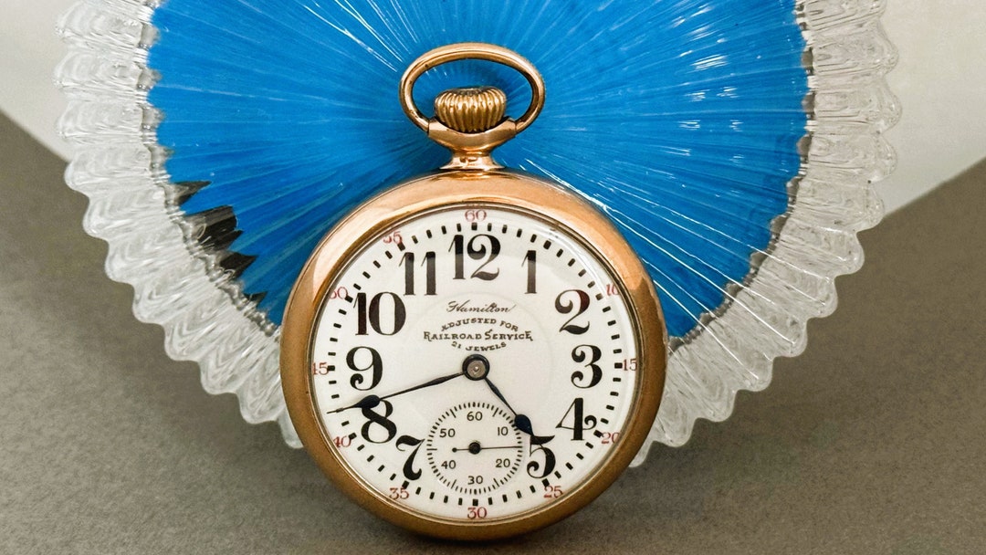 Nice Vintage Hamilton 996 High-grade Railroad Pocket Watch 19 JEWEL 16 ...