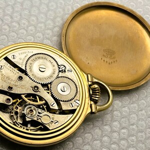 Waltham Vanguard Up/down Wind Indicator 23 Jewel 16 Size Monty Dial ...
