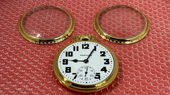 Hamilton 992B High Grade Railroad Pocket Watch 21 Jew… - Gem