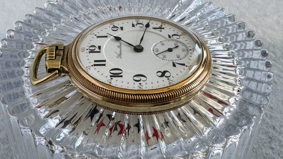 Antique 1919 Hamilton 992 High-Grade Railroad Pocket … - Gem
