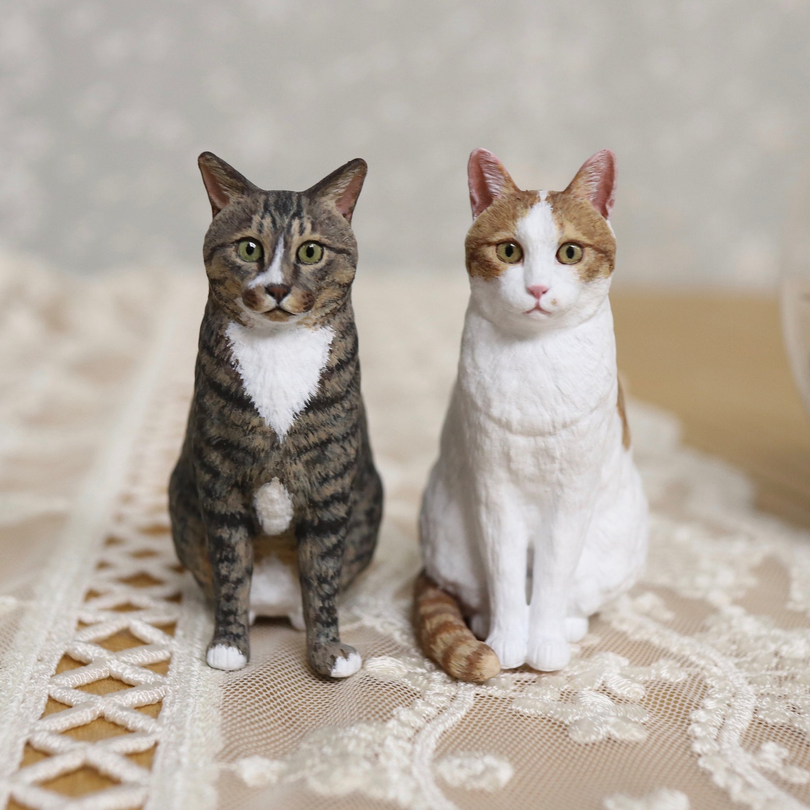 Miniature Pet Cat Dog Custom Personalized Loss Portrait - Etsy