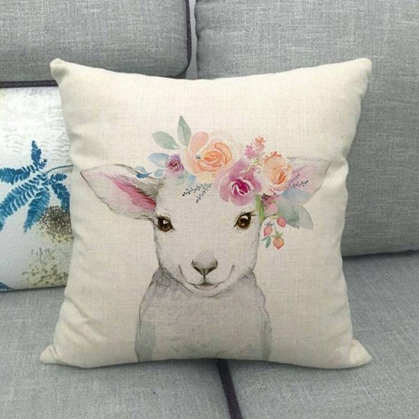 Lamb Pillow - Etsy