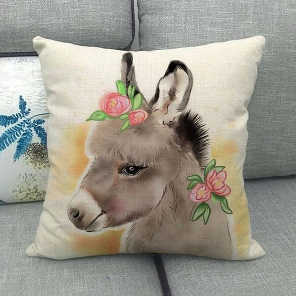 Donkey Pillow - Etsy