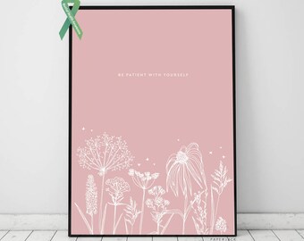 Motivational Print Inspirational Quote Print Positive Wall | Etsy