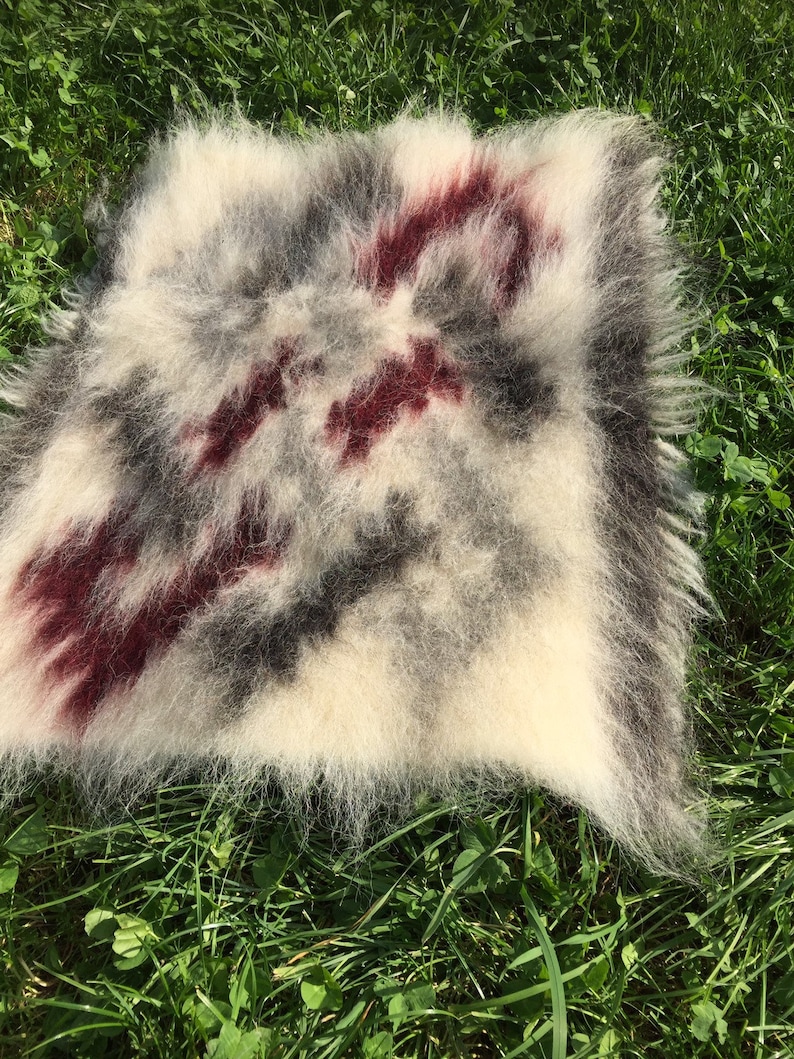 Handmade Wool Blanket From Ukraine - Hutsul Folk Rug - Etsy