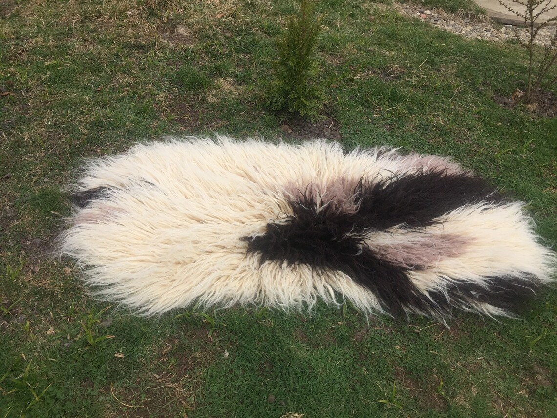 Fluffy Rug-fluffy Woven Cover/fireside Rug/wool Blanket - Etsy