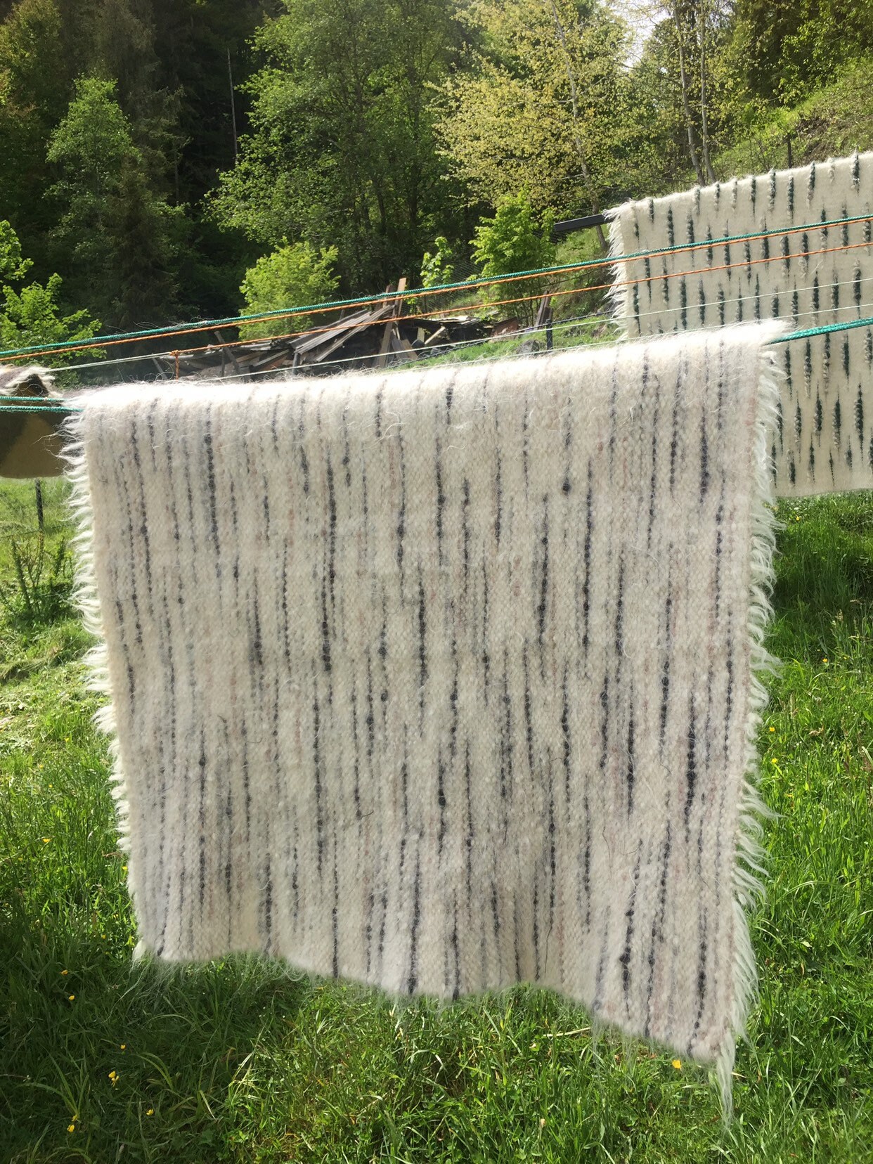 Rug Woolen Felt Beige Carpet Cat Bed-natural Carpet-soft | Etsy