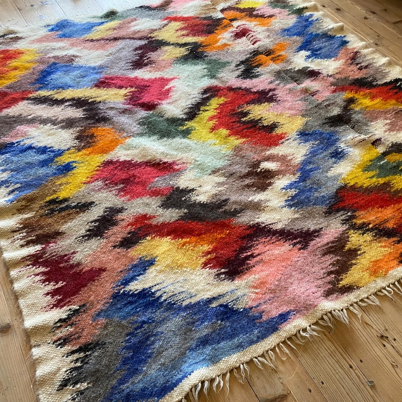 Wool Rug - Etsy